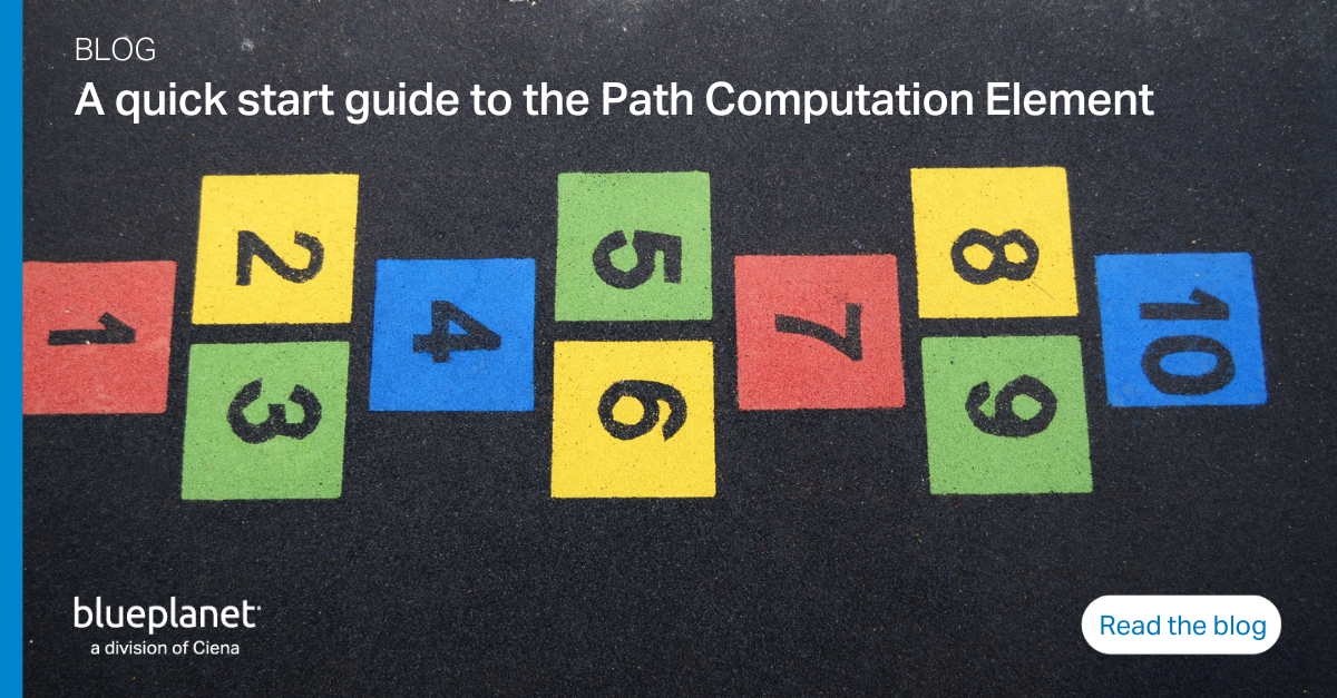 A Quick Start Guide To The Path Computation Element Blue Planet